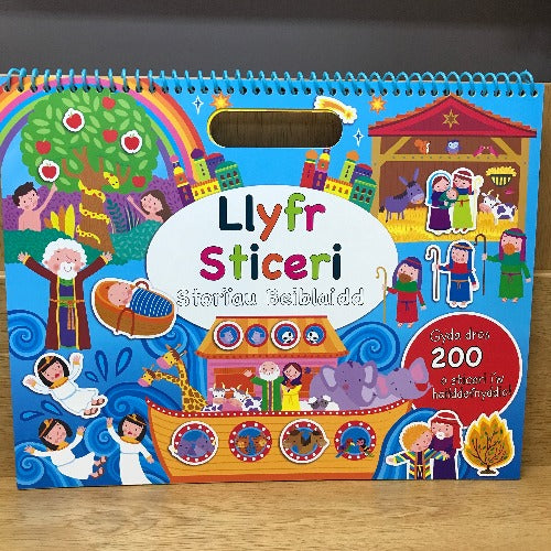 Llyfr Sticeri Storïau Beiblaidd – Cant a mil
